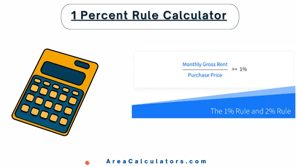 1 Percent Rule Calculator - Area Calculators