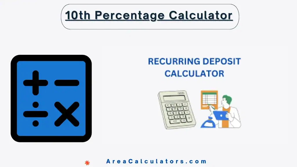 10th Percentage Calculator - Area Calculators