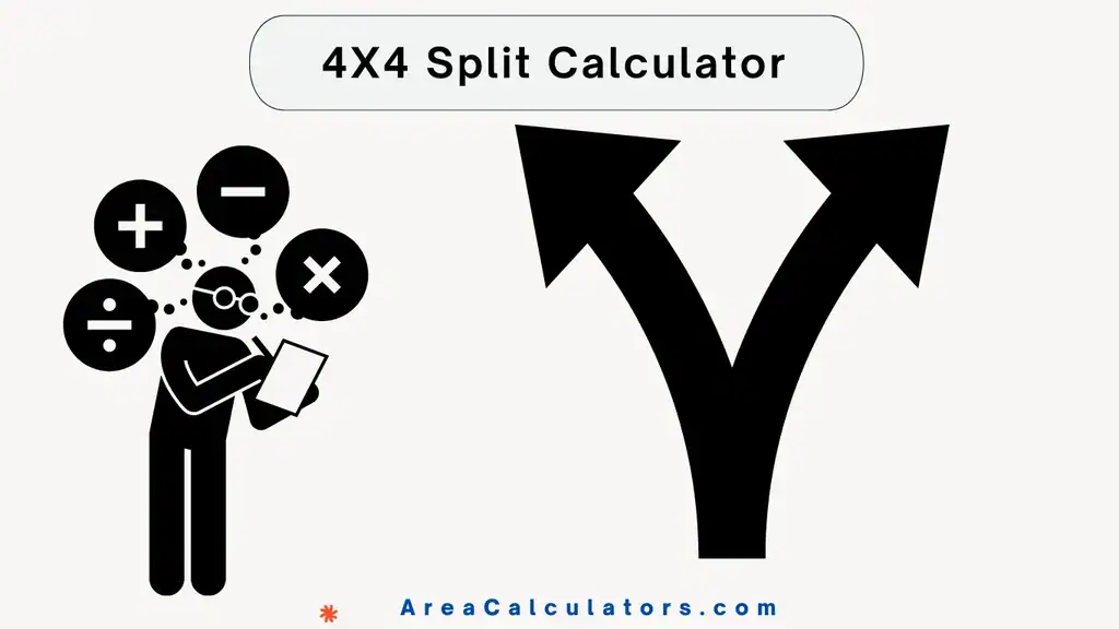 4X4 Split Calculator - Area Calculators