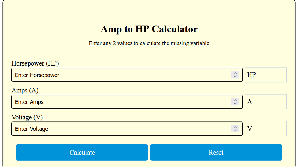 BODMAS Rule Calculator - Area Calculators