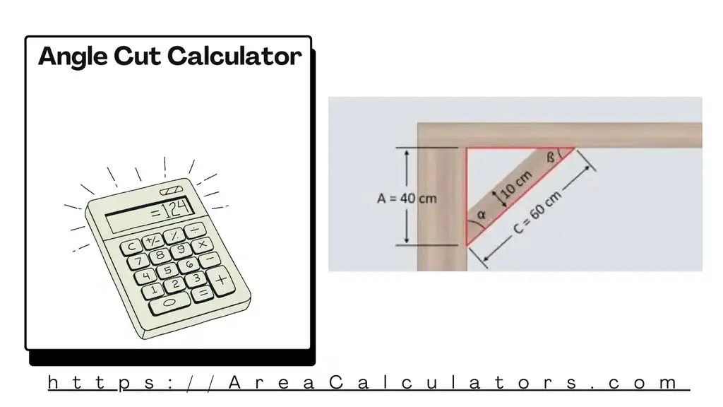 Angle Cut Calculator - Area Calculators