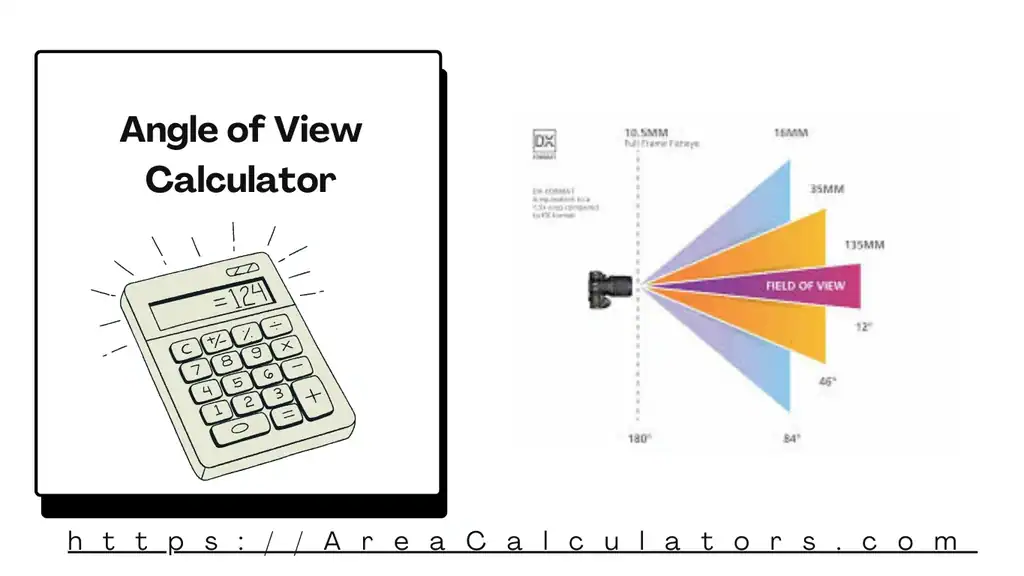 Angle of View Calculator - Area Calculators