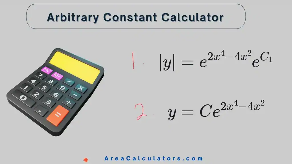 Arbitrary Constant Calculator - Area Calculators