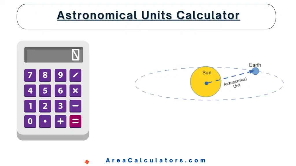 Astronomical Units Calculator - Area Calculators