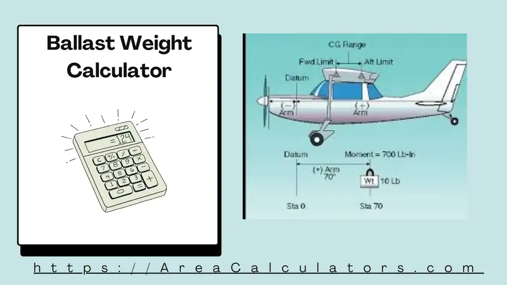 Ballast Weight Calculator - Area Calculators