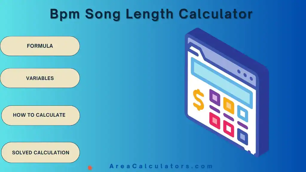 BPM Song Length Calculator - Area Calculators