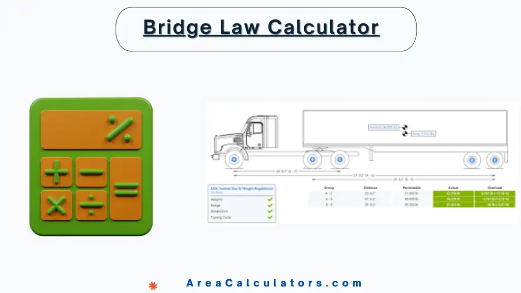 Bridge Law Calculator - Area Calculators