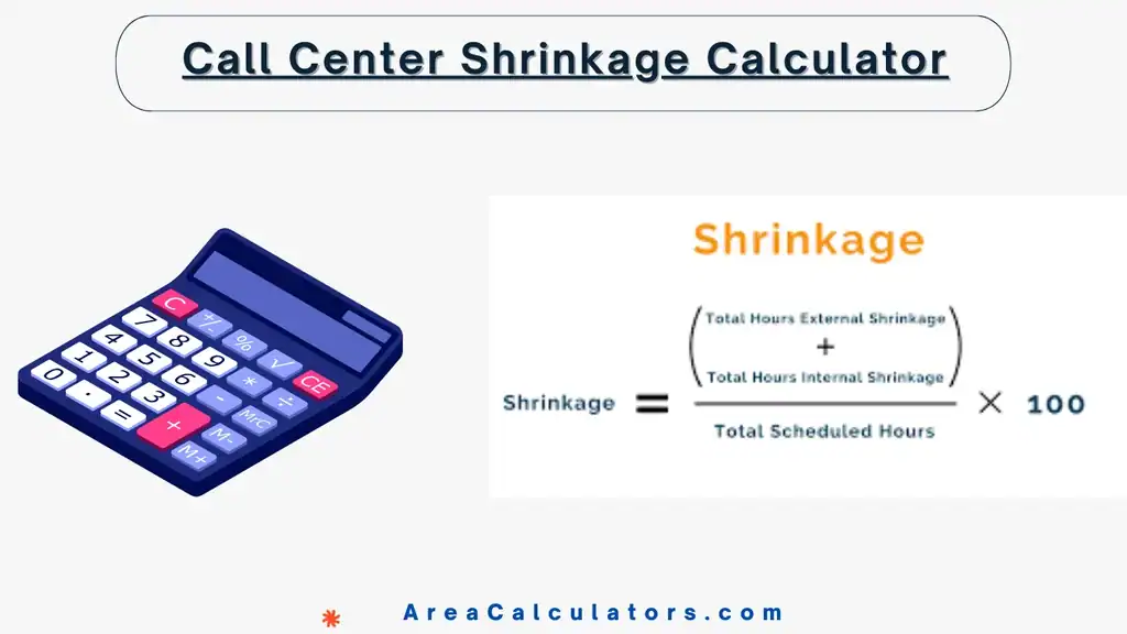 Call Center Shrinkage Calculator - Area Calculators