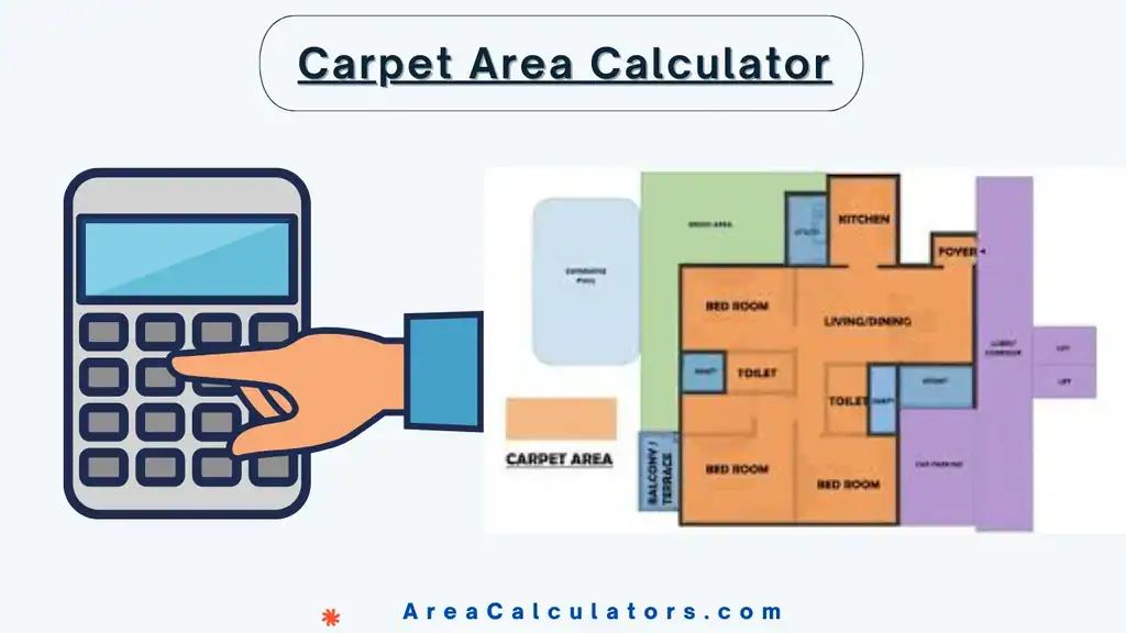 Carpet Area Calculator [ Built Up Area, Sq Ft, Meters ]