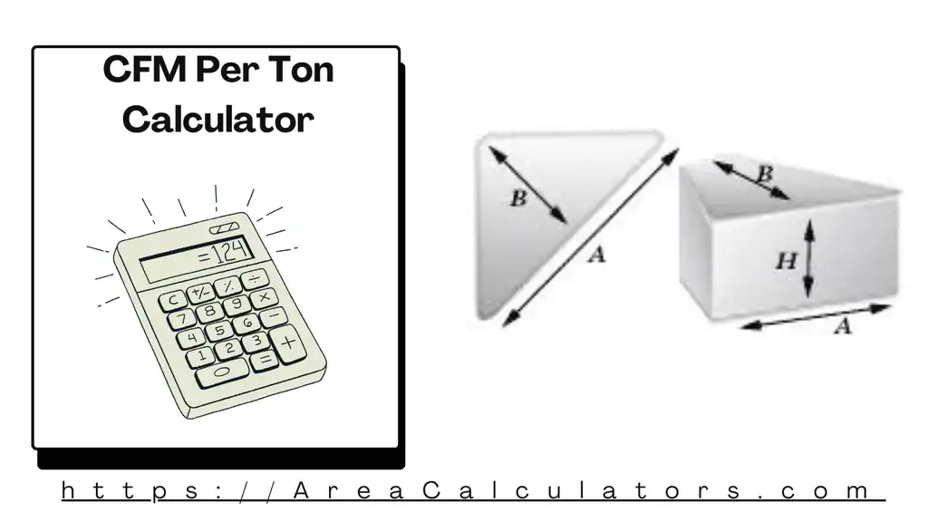 CFM Per Ton Calculator - Area Calculators
