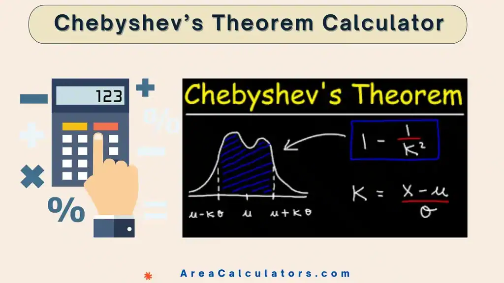Chebyshev’s Theorem Calculator - Area Calculators