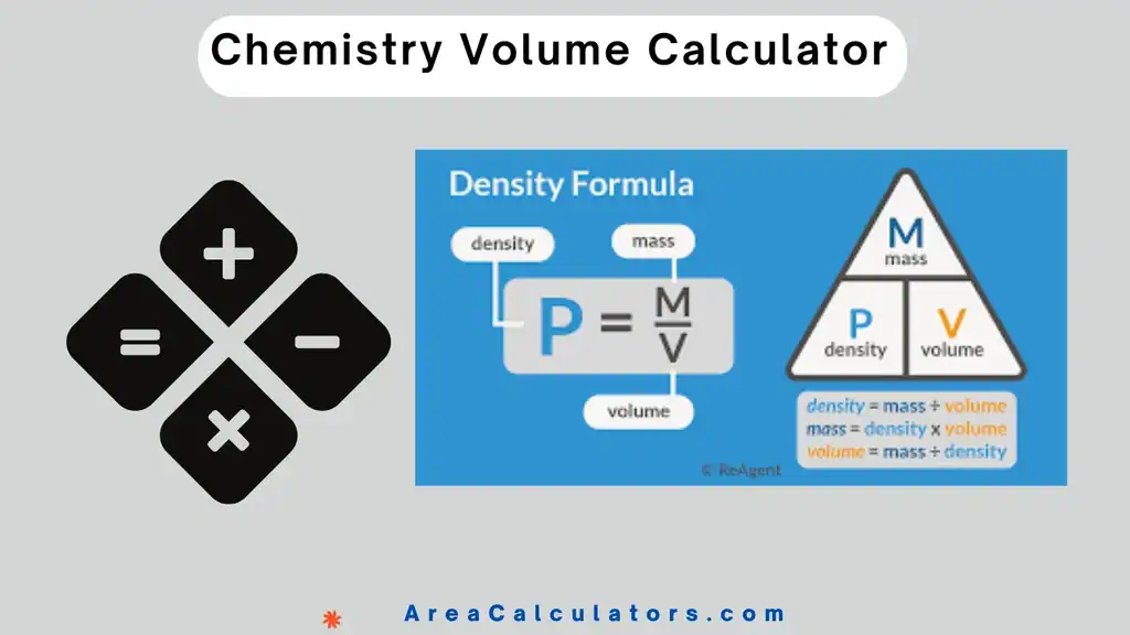Chemistry Volume Calculator - Area Calculators