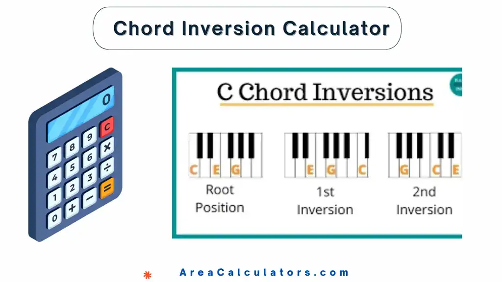 Chord Inversion Calculator - Area Calculators