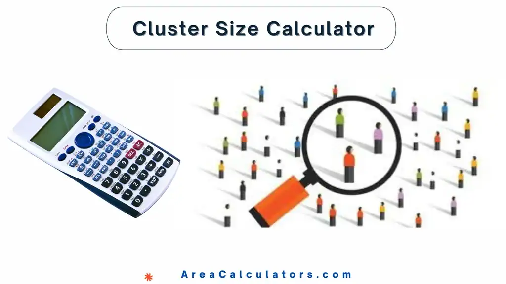 Cluster Size Calculator - Area Calculators
