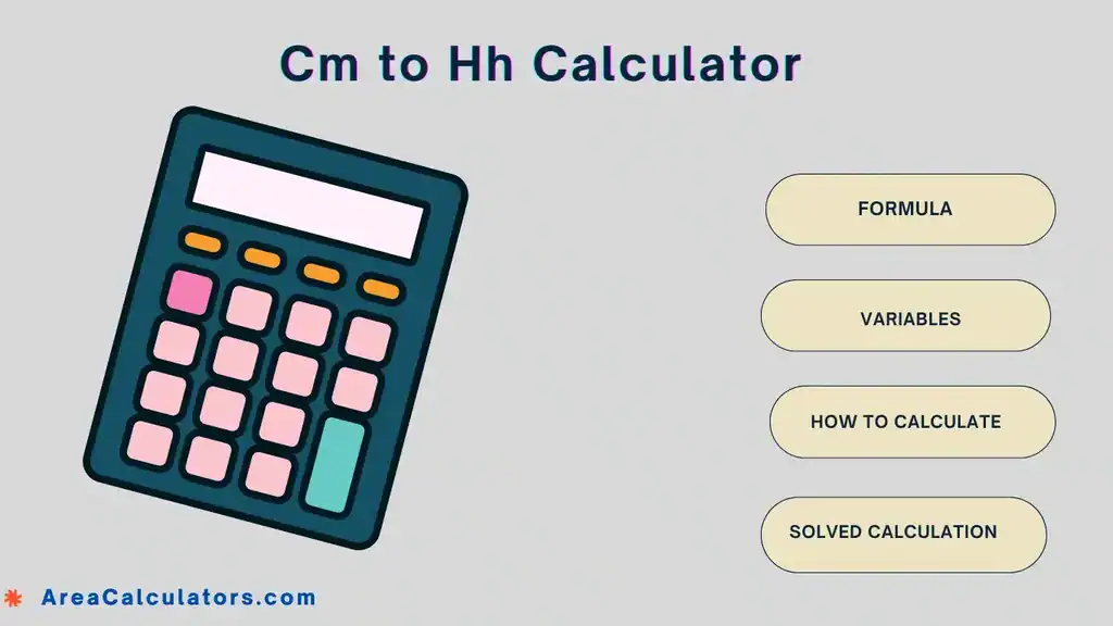 Cm to Hh Calculator - Area Calculators