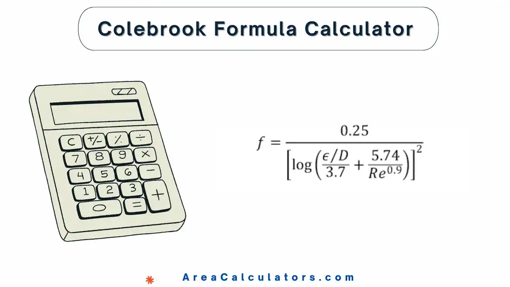 Colebrook Formula Calculator - Area Calculators