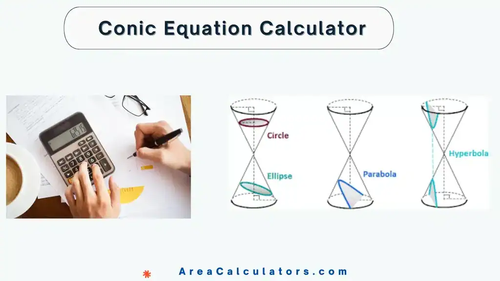 Conic Equation Calculator - Area Calculators