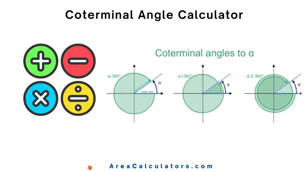 Coterminal Angle Calculator - Area Calculators