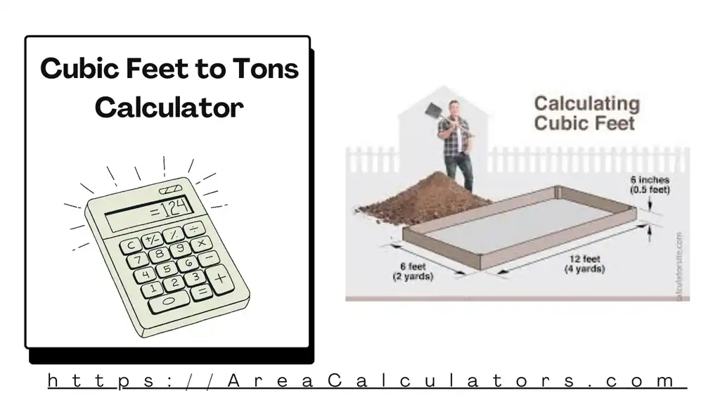Cubic Feet to Tons Calculator [ Register, Metric Tons, Screening ]