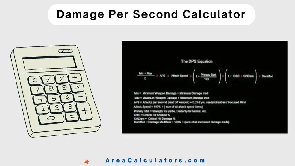 Damage Per Second Calculator - Physical DPS, Hits Per Second