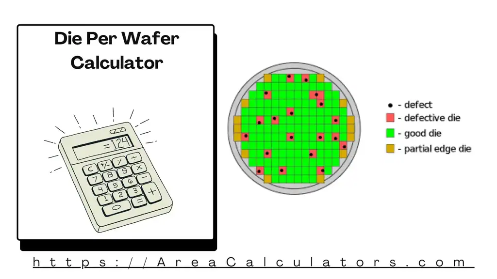 Die Per Wafer Calculator - Area Calculators