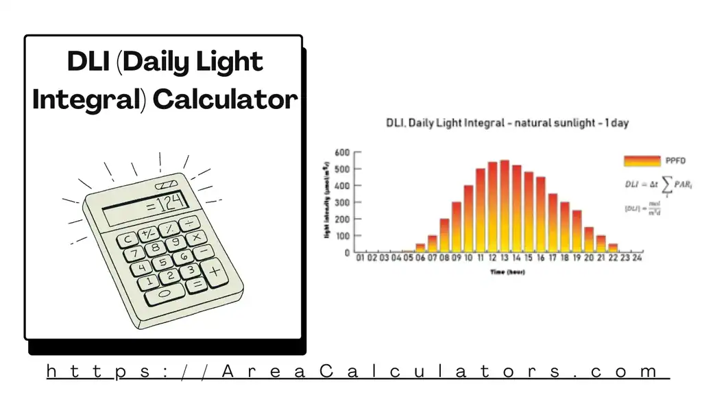 DLI (Daily Light Integral) Calculator - Area Calculators