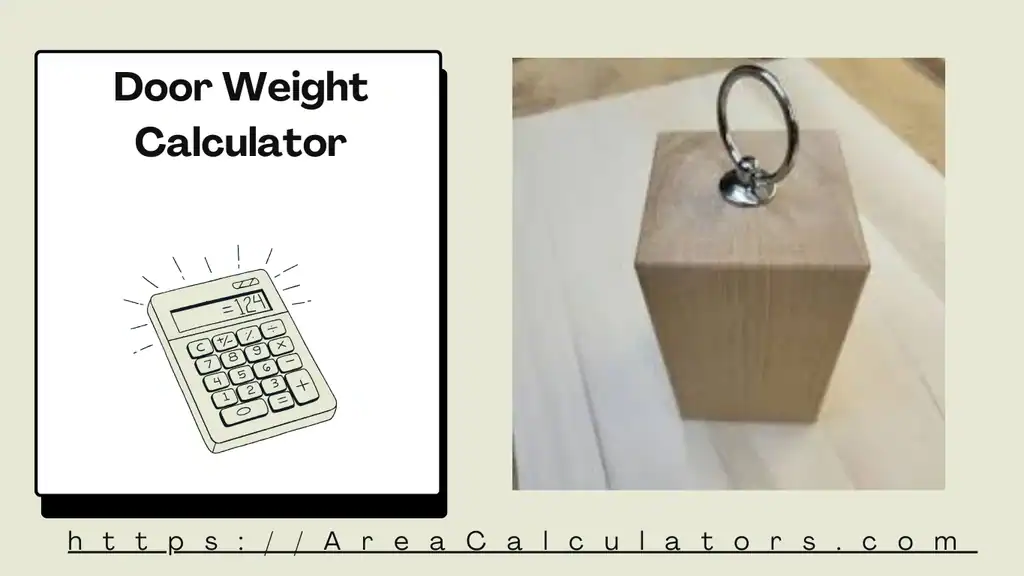 Door Weight Calculator [Solid Wood Weight Calculator 2025]