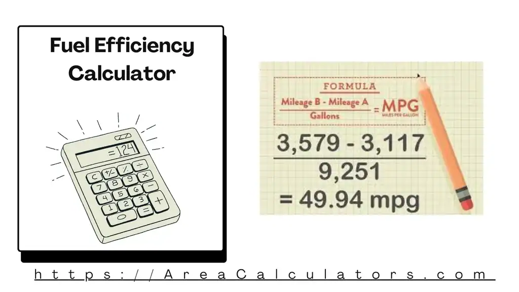 Fuel Efficiency Calculator - Area Calculators