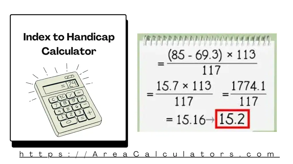 Index to Handicap Calculator - Area Calculators