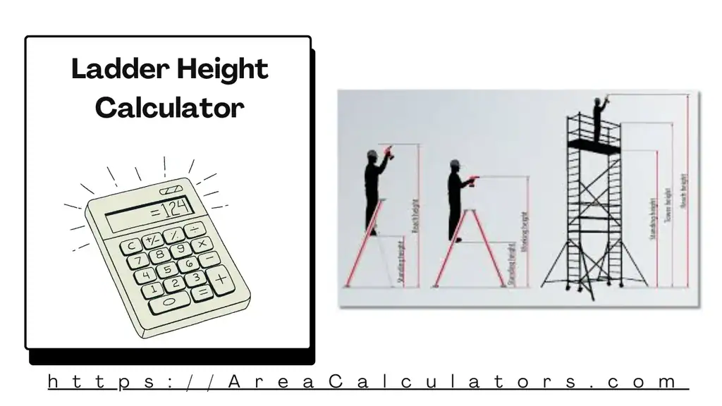Ladder Height Calculator - Area Calculators