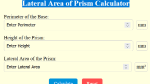 RTT Calculator - Area Calculators