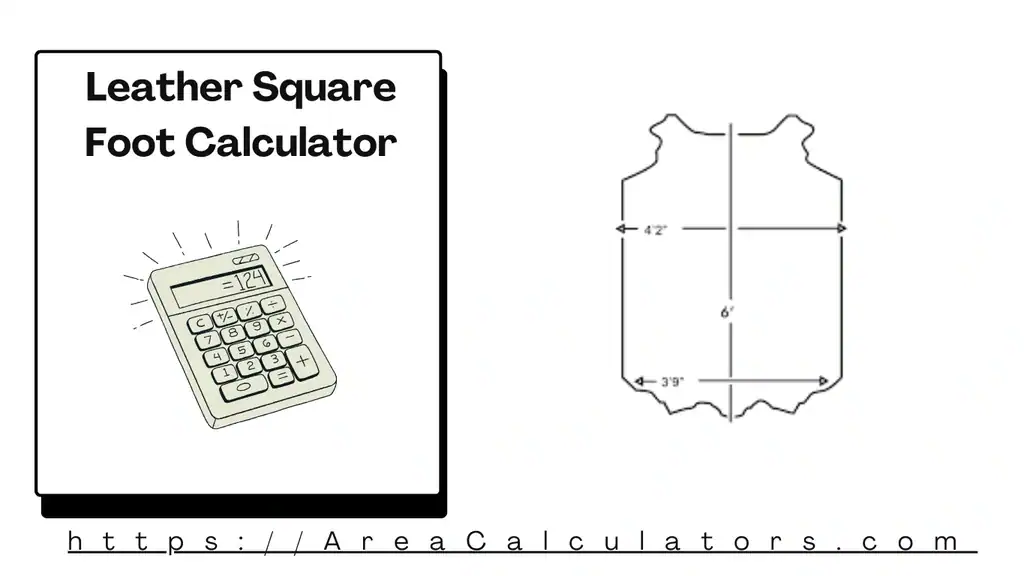 Leather Square Foot Calculator - Area Calculators