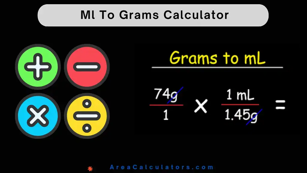 Ml To Grams Calculator [Milliliters to Grams Converter 2025]