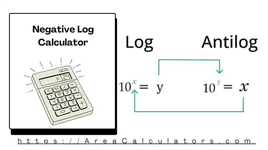Negative Log Calculator - Area Calculators