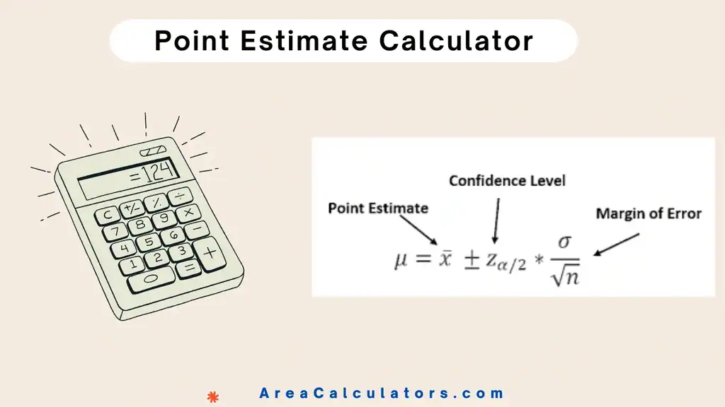 Point Estimate Calculator - Area Calculators
