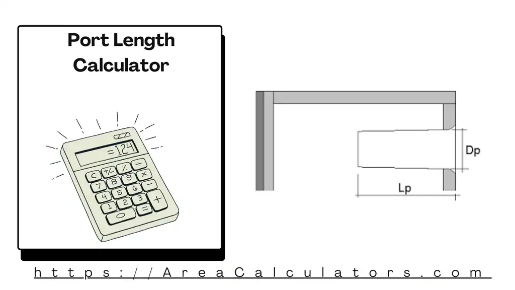 Port Length Calculator - Subwoofer Length, Vent, Enclosure