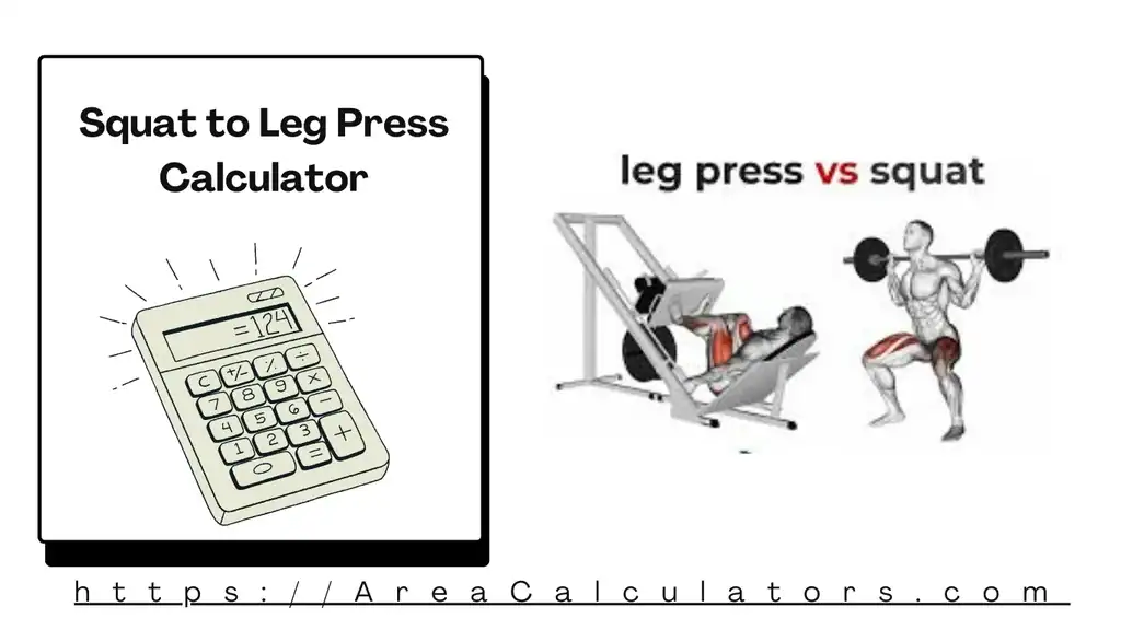 Squat to Leg Press Calculator - Area Calculators