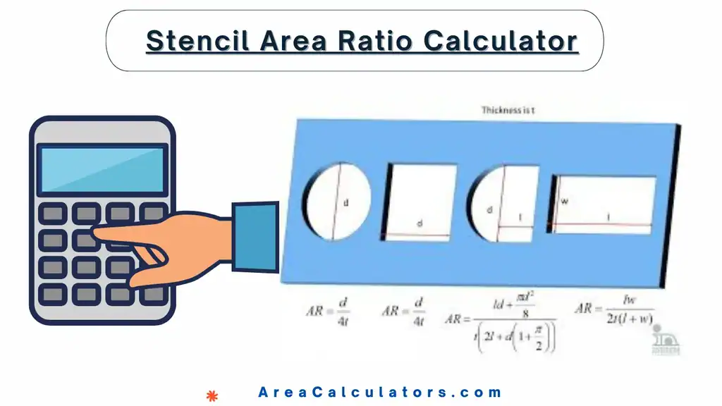 Stencil Area Ratio Calculator - Area Calculators