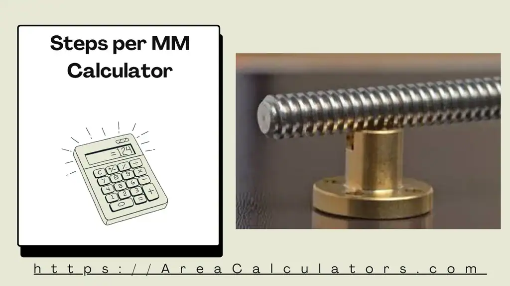 Steps Per MM Calculator - Area Calculators