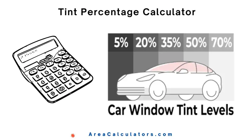 Tint Percentage Calculator - Area Calculators