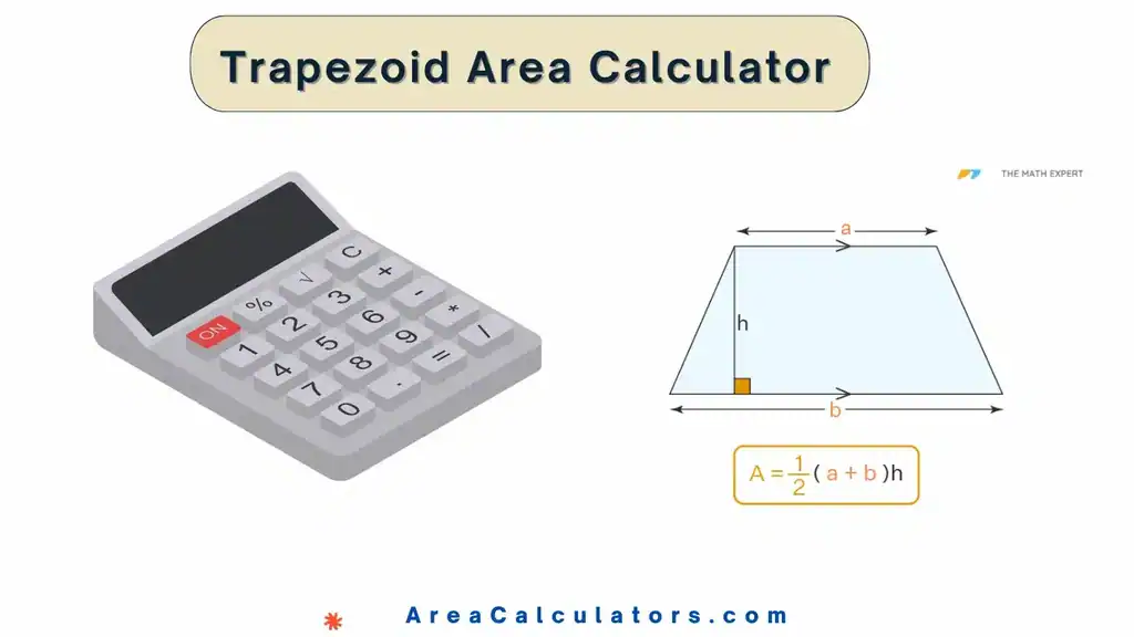 Trapezoid Area Calculator - Area of a Trapezoid Calculator 2025