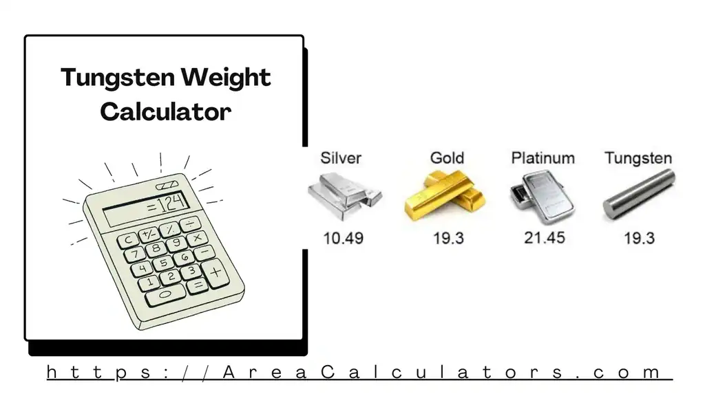 Tungsten Weight Calculator - Area Calculators