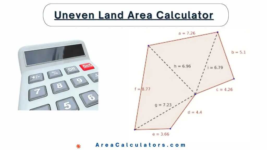 Uneven Land Area Calculator [Irregular Land Area Calculator 2025]