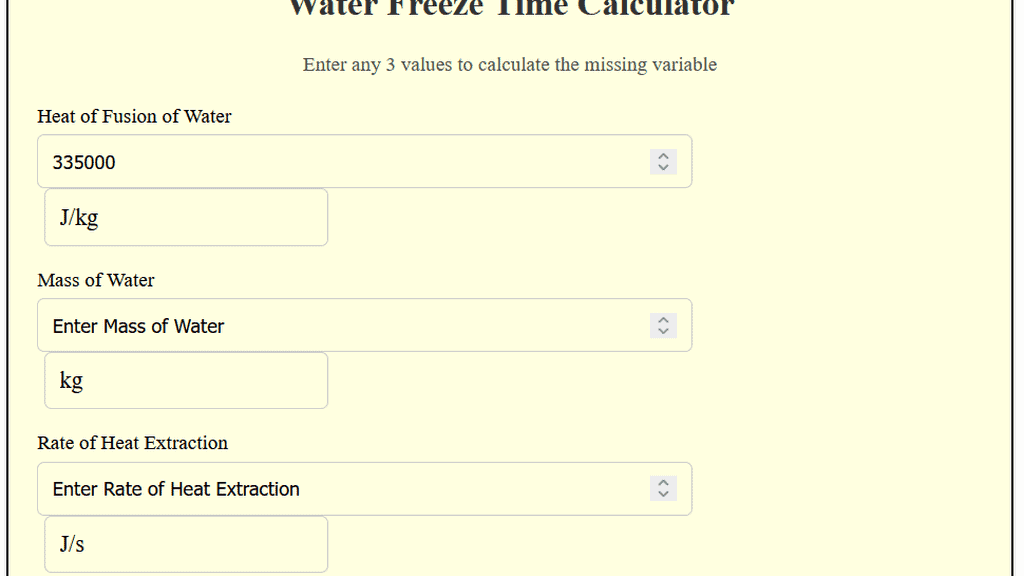 Top Cut Calculator - Area Calculators