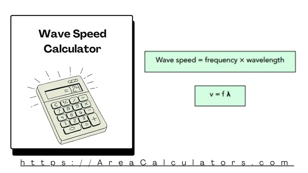 Wave Speed Calculator - Area Calculators