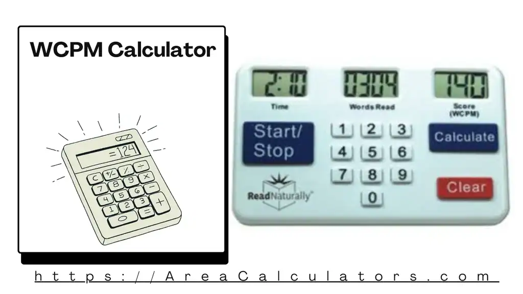 WCPM Calculator - Area Calculators