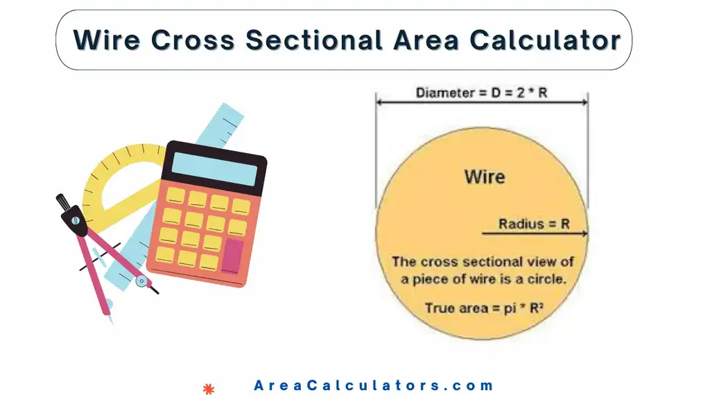 Wire Cross Sectional Area Calculator [ Wire Size Calculator 2025]